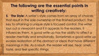 Lesson on the topic Creative Writing .pptx