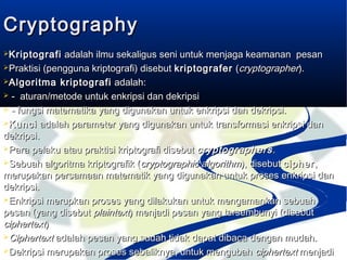 Cryptography | PPT
