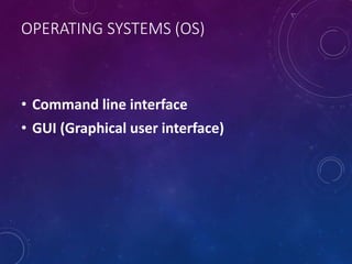 1.3 operating systems | PPT