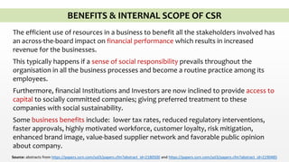 Introduction to Corporate Social Responsibility | PPTX