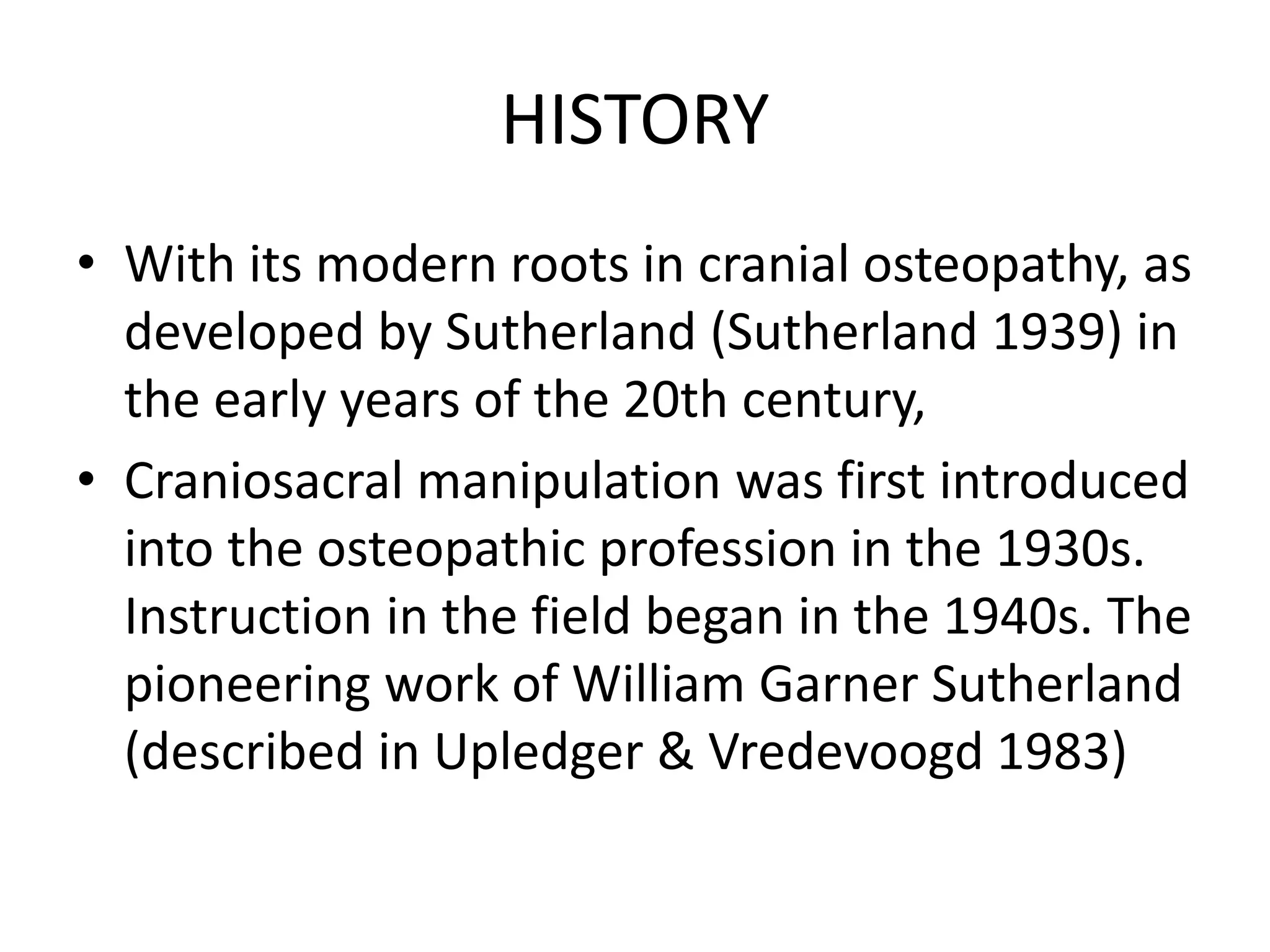 cranial manipulation | PPTX