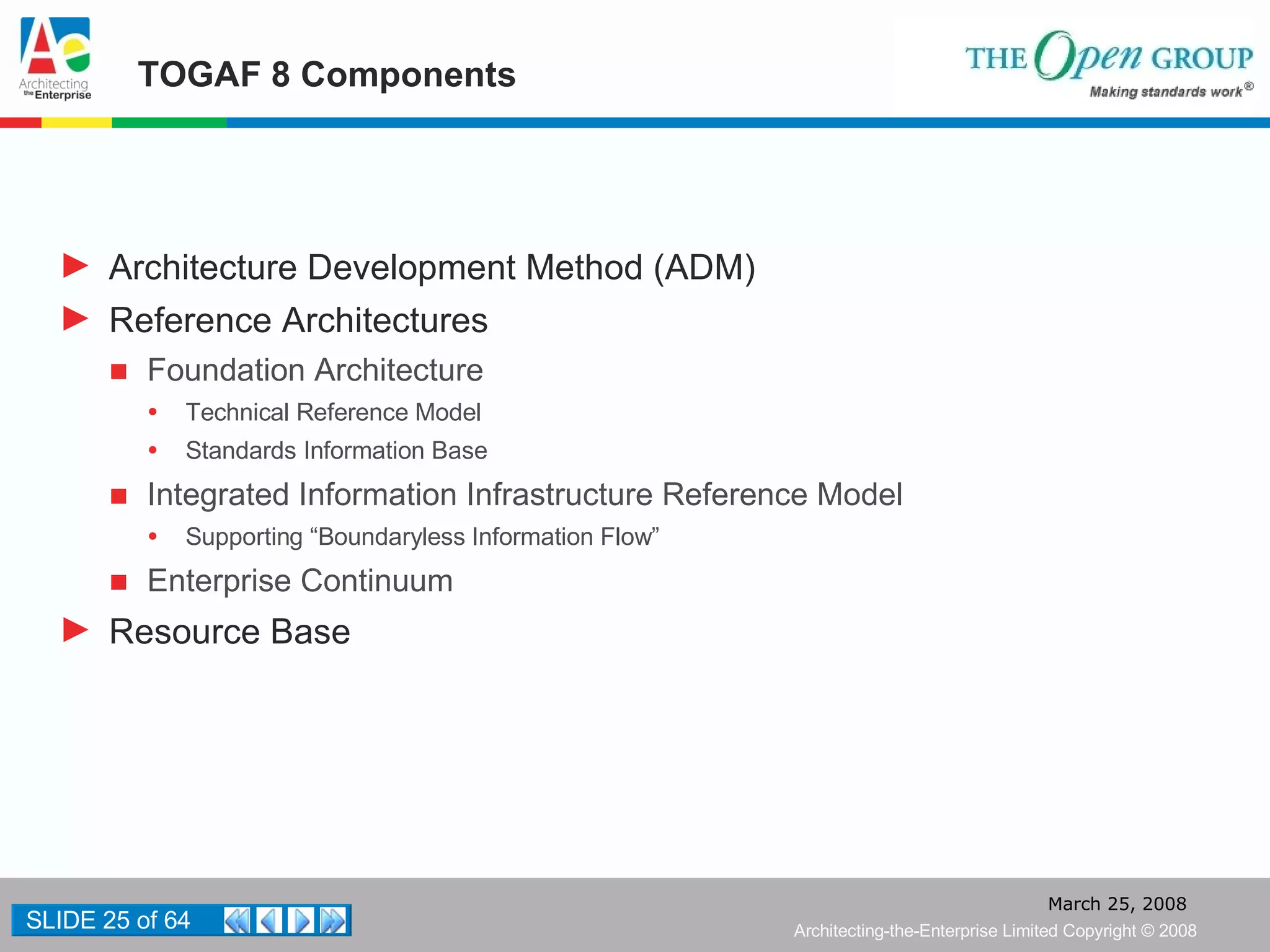 Understanding and Applying The Open Group Architecture Framework (TOGAF ...