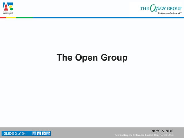 Understanding and Applying The Open Group Architecture Framework (TOGAF) | PPT