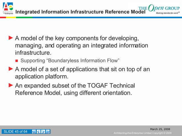 Understanding and Applying The Open Group Architecture Framework (TOGAF) | PPT