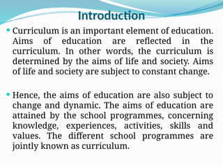 1 Curriculum-Meaning, Concept, Nature and Types.pptx