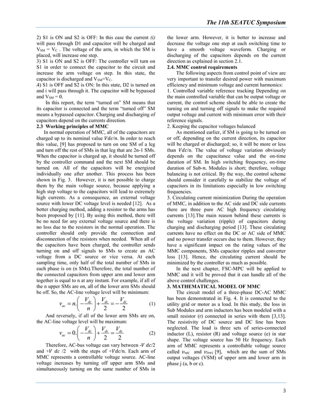 [1_CV] Model Predictive Control Method for Modular Multilevel Converter Applications | PDF