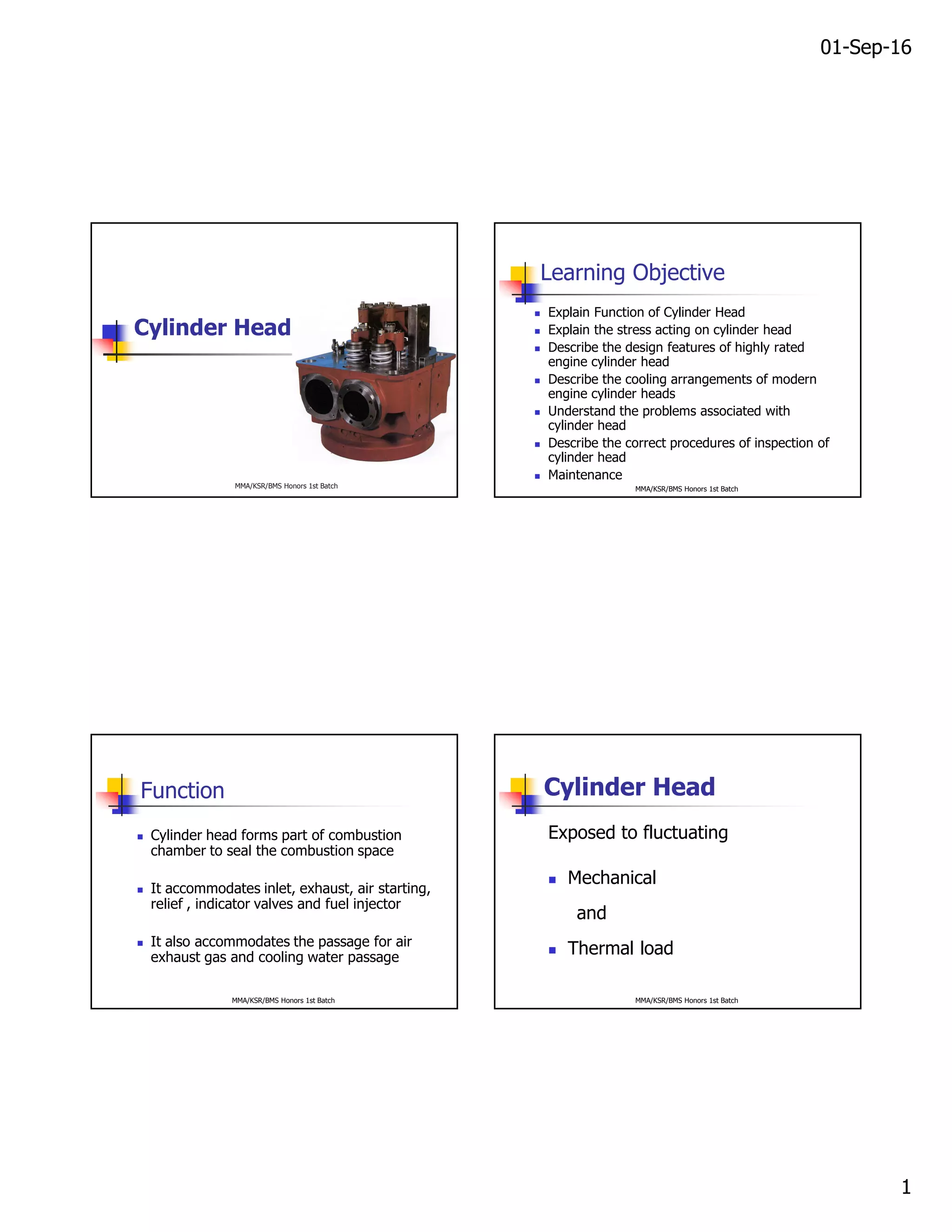 1 cyl head | PDF | Physics | Science