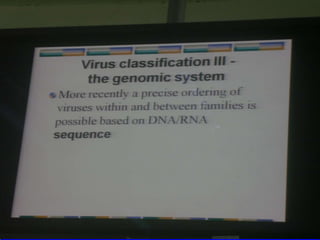 1D. CLASSIFICATION OF VIRUSES.pptx | Free Download