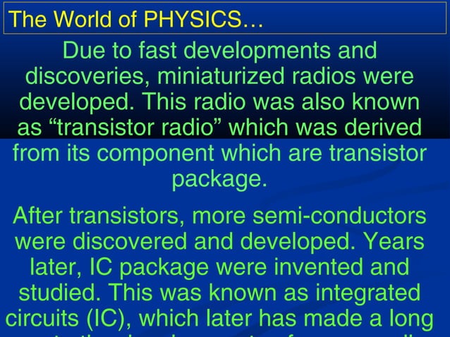 1d physics (discoveries) | PPT