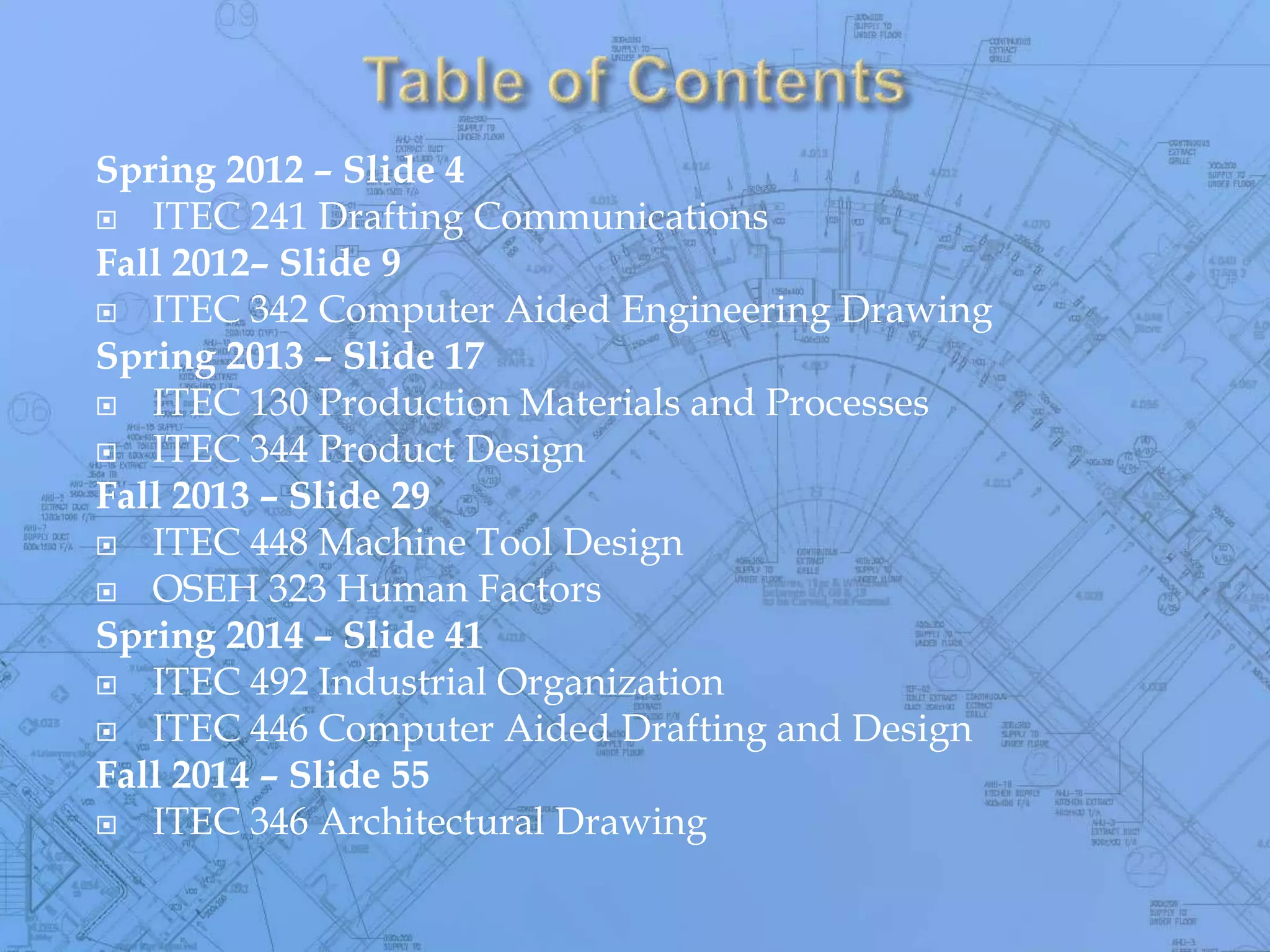 Cad design Portfolio | PPTX