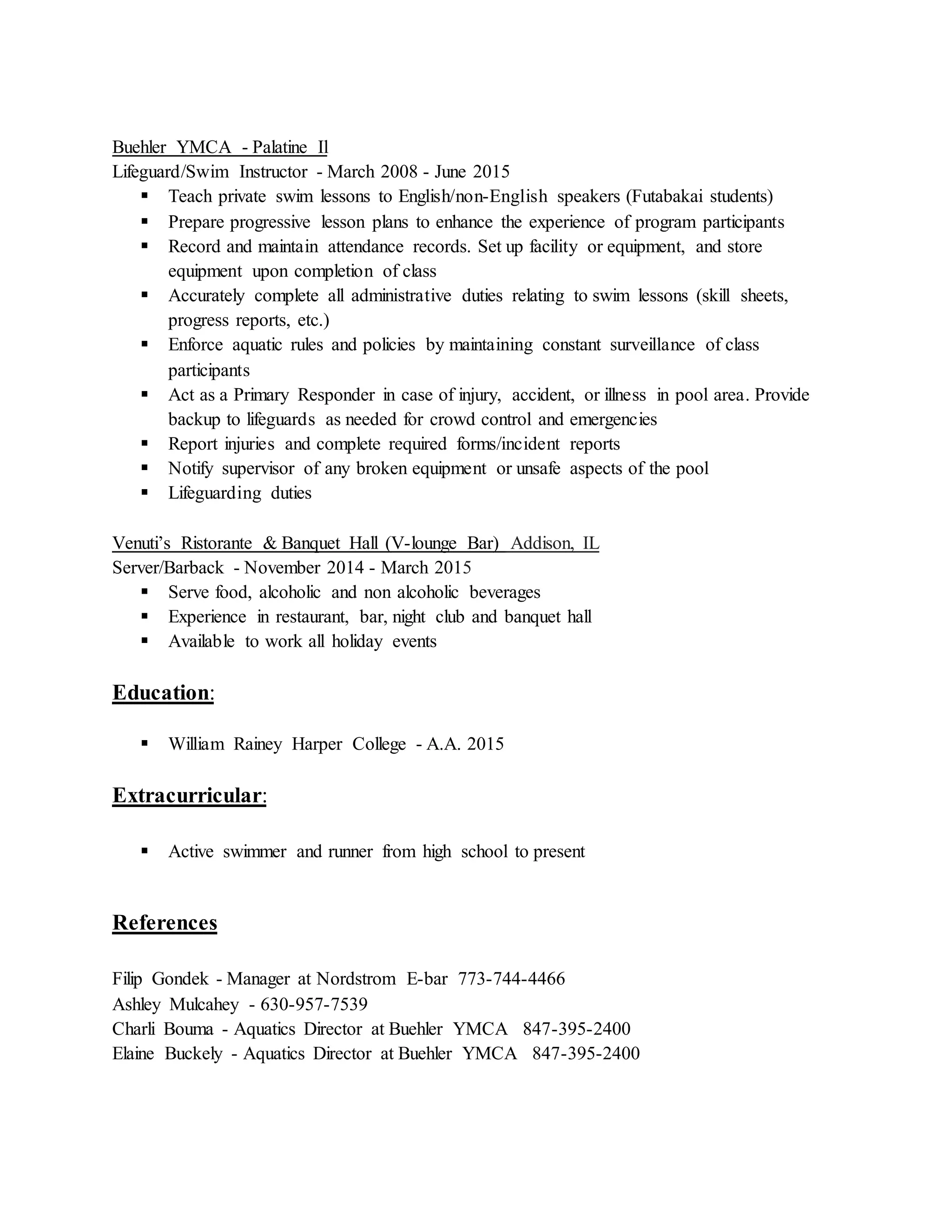 Nick Tyler Resume | PDF