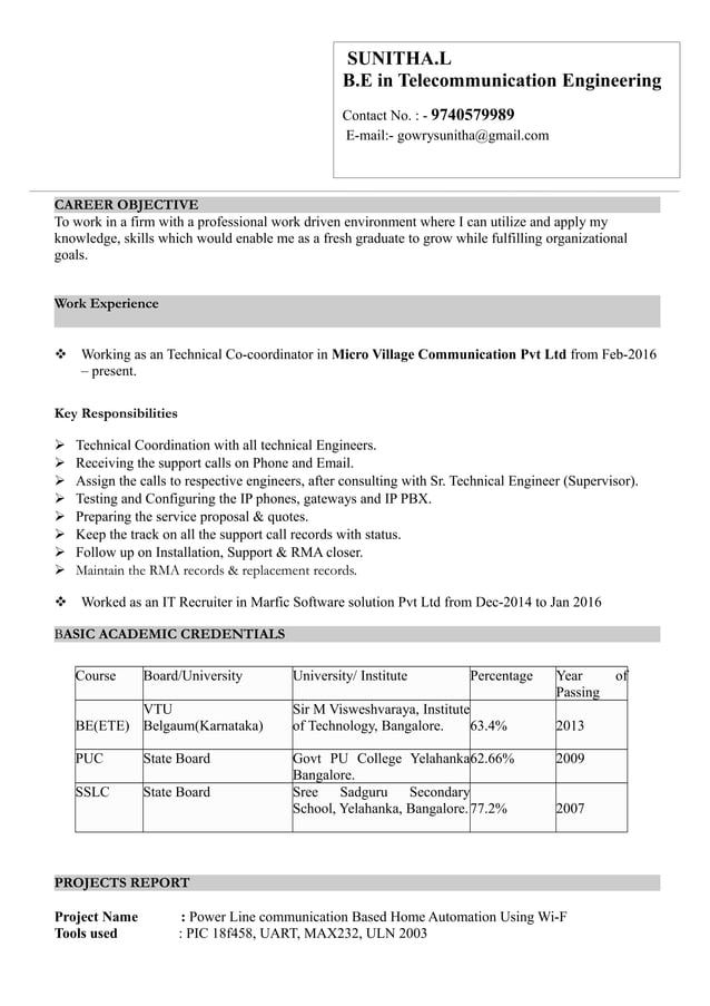 Sunitha Resume - updated | DOC | Computer Networking | Computing