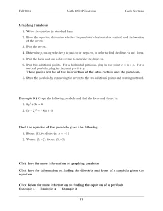 Precalc Chapter 9 notes | PDF