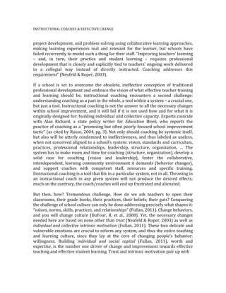 Instructional Coaching | PDF