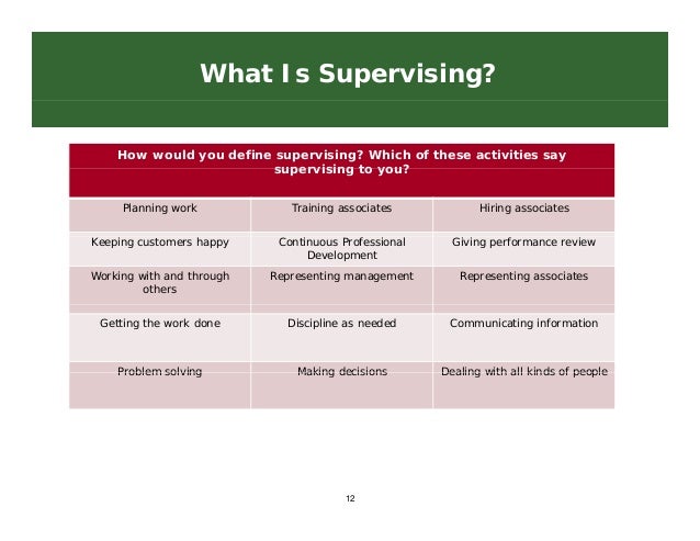 SUPERVISING IN THE WAREHOUSE - TRAINING - BRIGHT SAMUEL