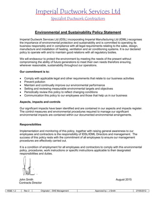 IDSL Company Profile 2016 | PDF