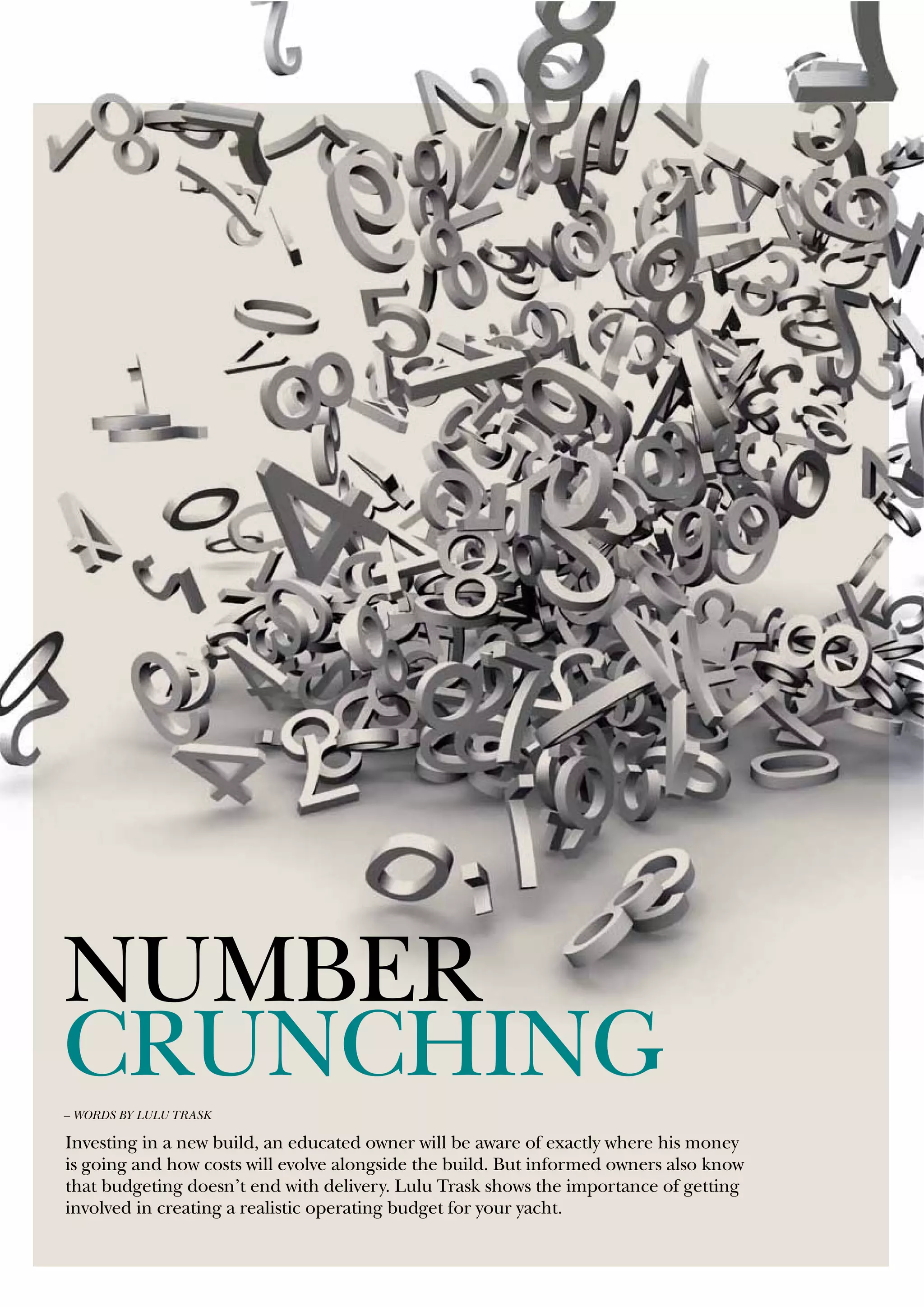 TSO Issue 12 - Crunching Numbers | PDF