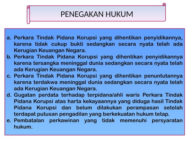 paparan jaksa muda perdata dan tata usaha negara (jamdatun) | PPTX