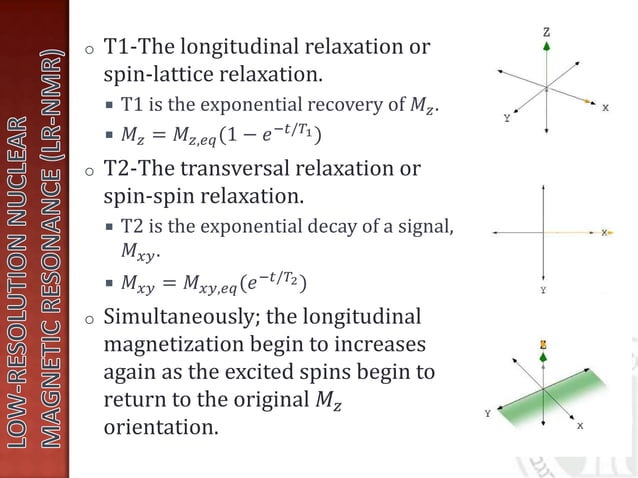 1 d,2d laplace inversion of lr nmr | PPTX
