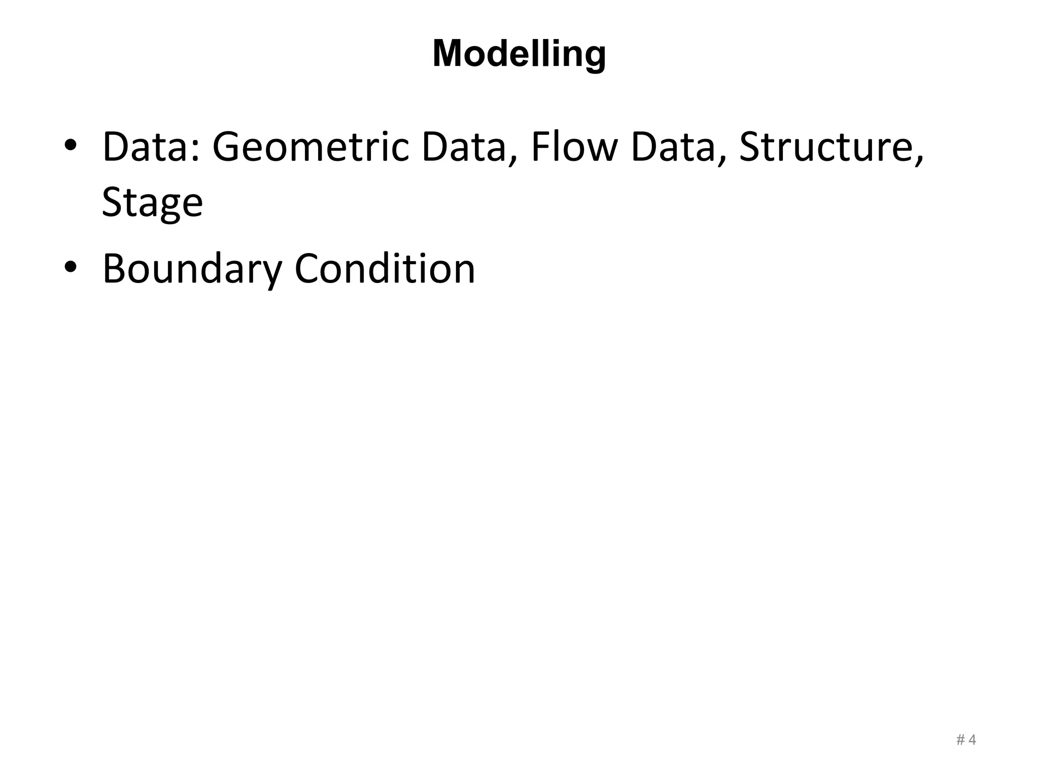 1 d & 2d Hydraulic modelling | PPSX