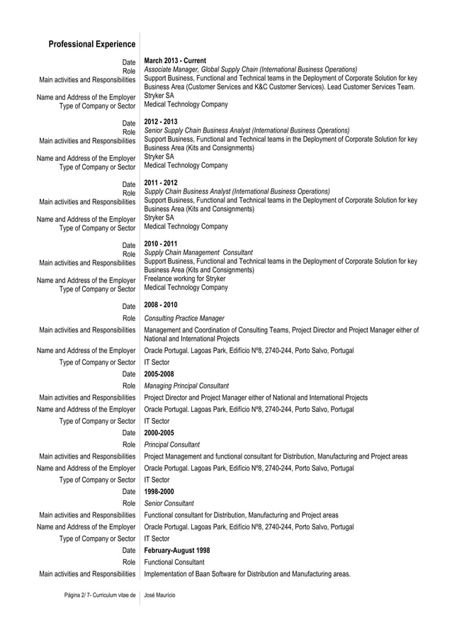 Detailed CV_April2015 | PDF