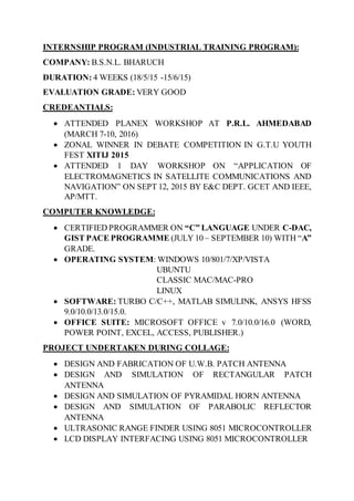 CURRICULUM VITAE | PDF