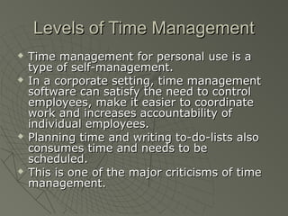 Time management | PPT