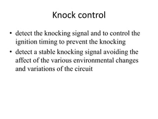 spark advance modeling and control | PPTX