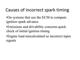spark advance modeling and control | PPTX | Auto Type | Automotive