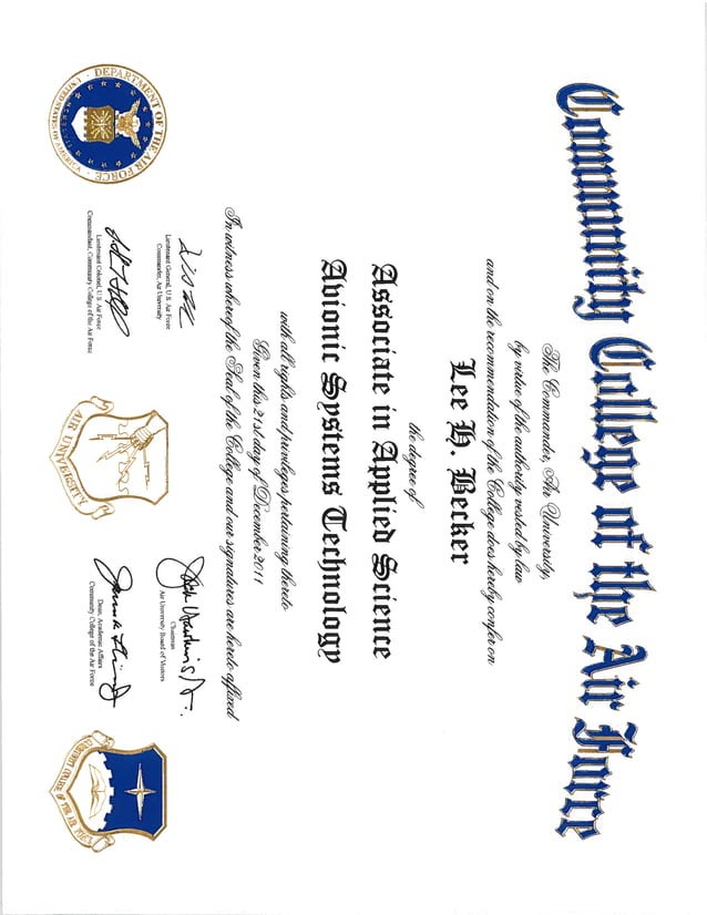 CCAF Avionics Diploma | PDF