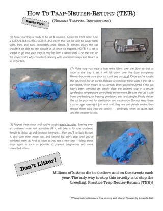 Trapping Instructions | PDF