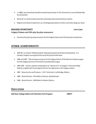 Mike Toth resume | PDF