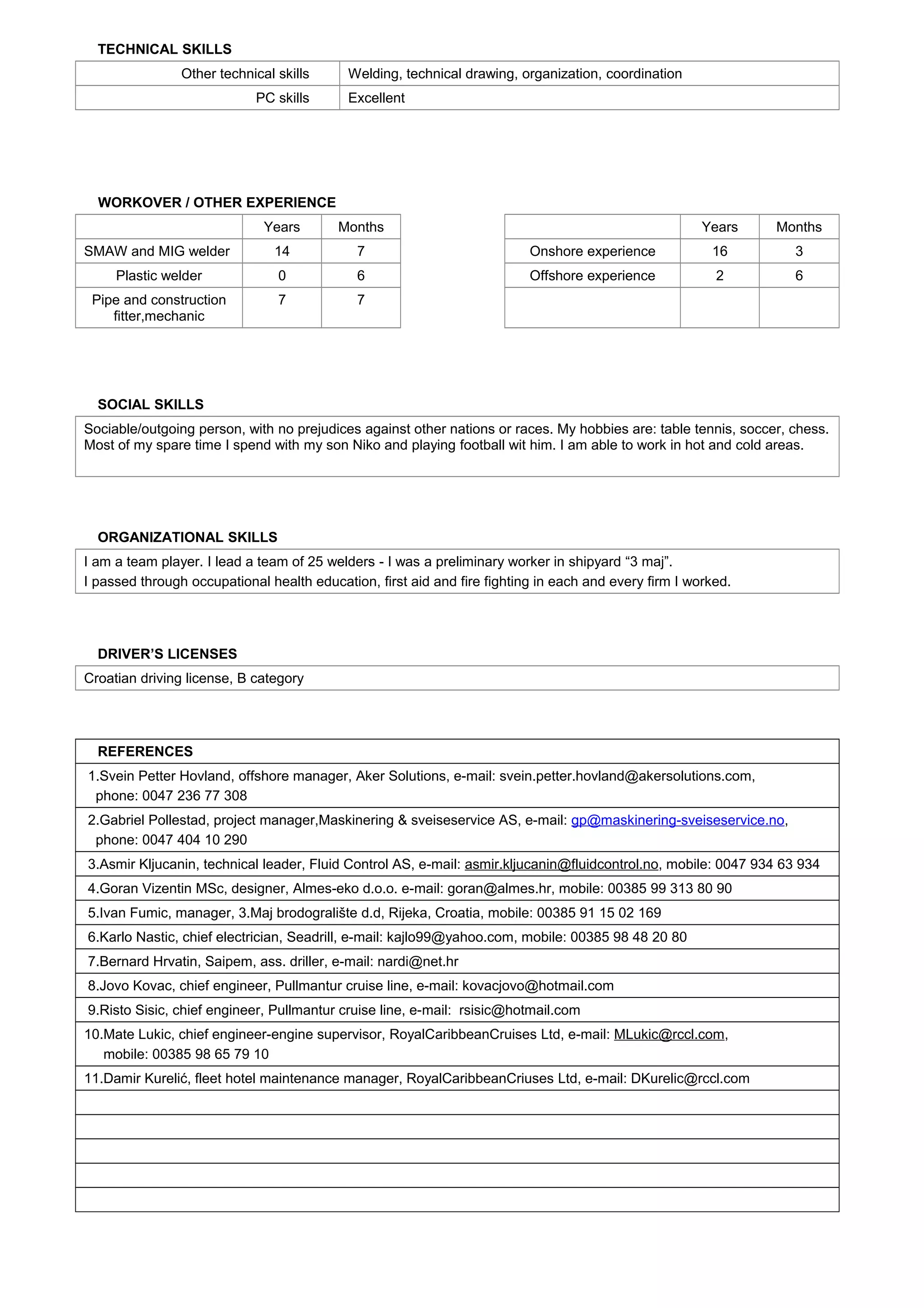 GORAN PERAIC CV | DOC