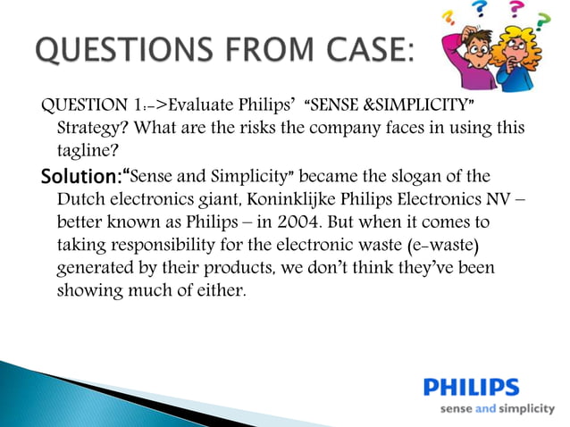 philips case study | PPT