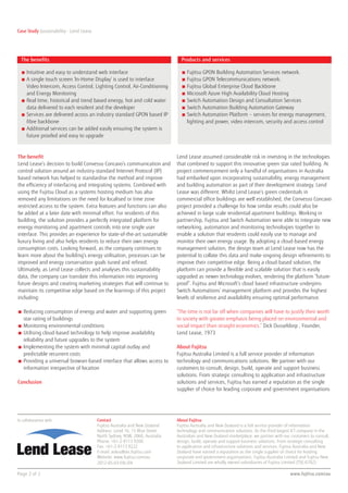 Fujitsu-Lend-Lease-Case-Study | PDF | Cloud Computing | Internet