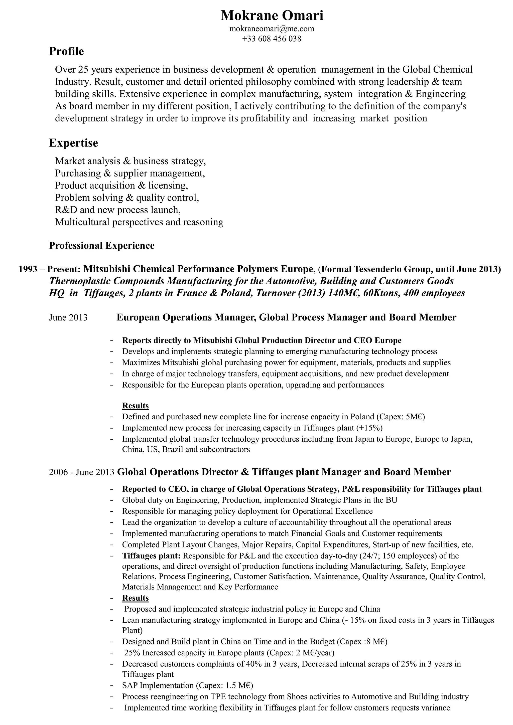 Mokrane.Omari.CV2.English | PDF