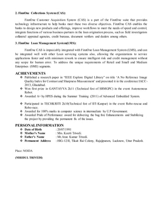 Mridul_Trivedi_CV | PDF