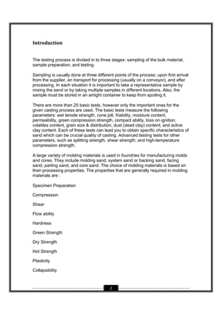 Sand testing | PDF