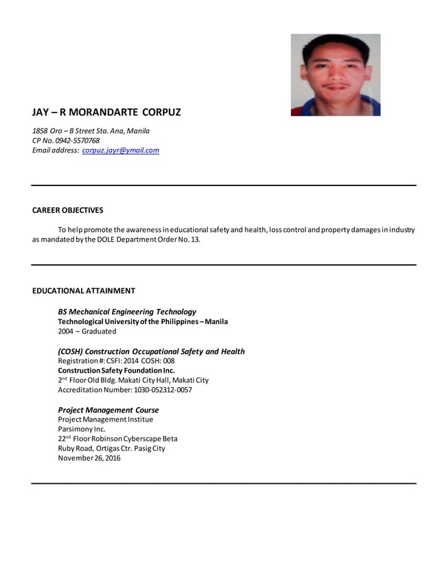 updated resume | PDF