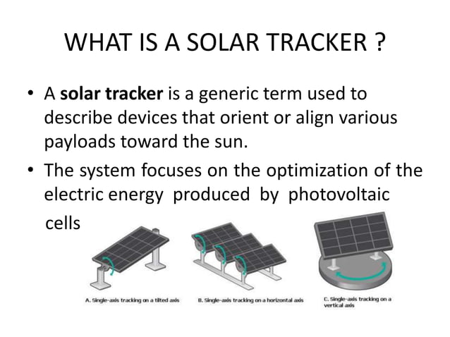 DESIGN AND DEVELOPMENT OF SUN TRACKER SOLAR POWER | PPT