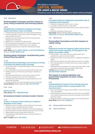 Capital Raising_2012 | PDF