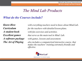 Mind Lab Method English | PPTX | Games and Puzzles | Hobbies & Interests