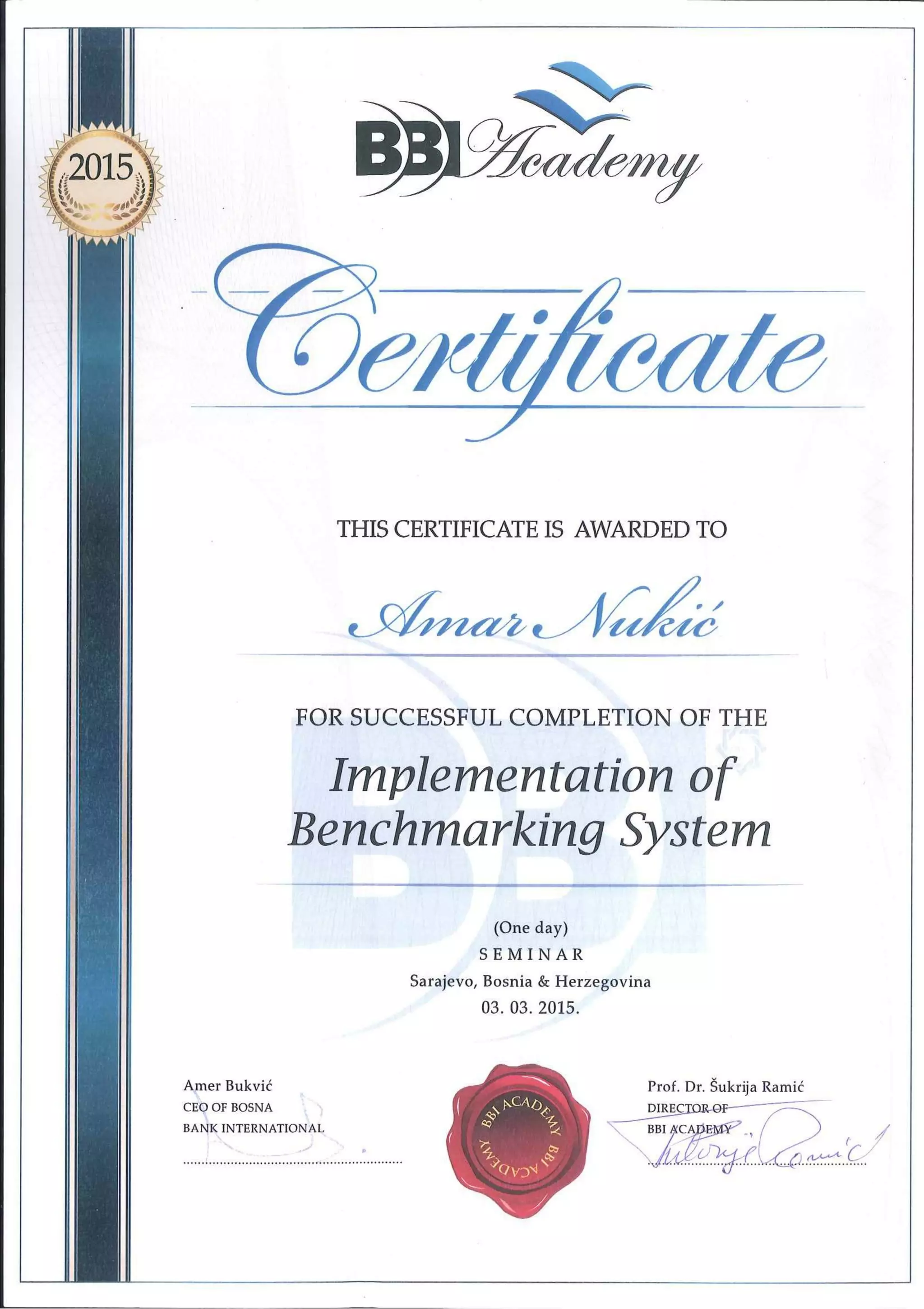 Implementation of Benchmarking System | PDF