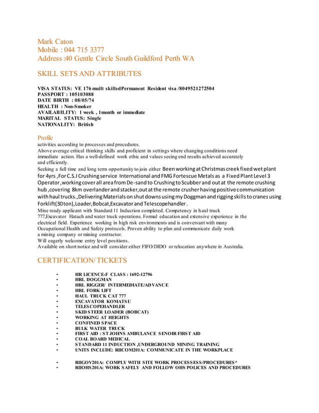 Mark Cato11111 | PDF