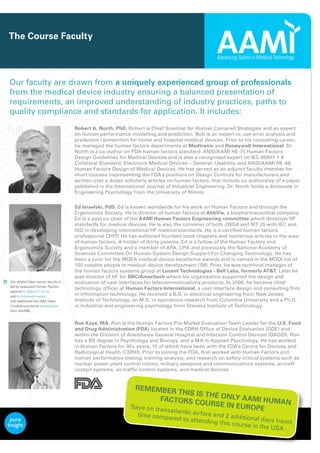 AAMI Human Factors October | PDF