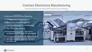 OCTA LIGHT Company Presentation Q3 2016 | PDF