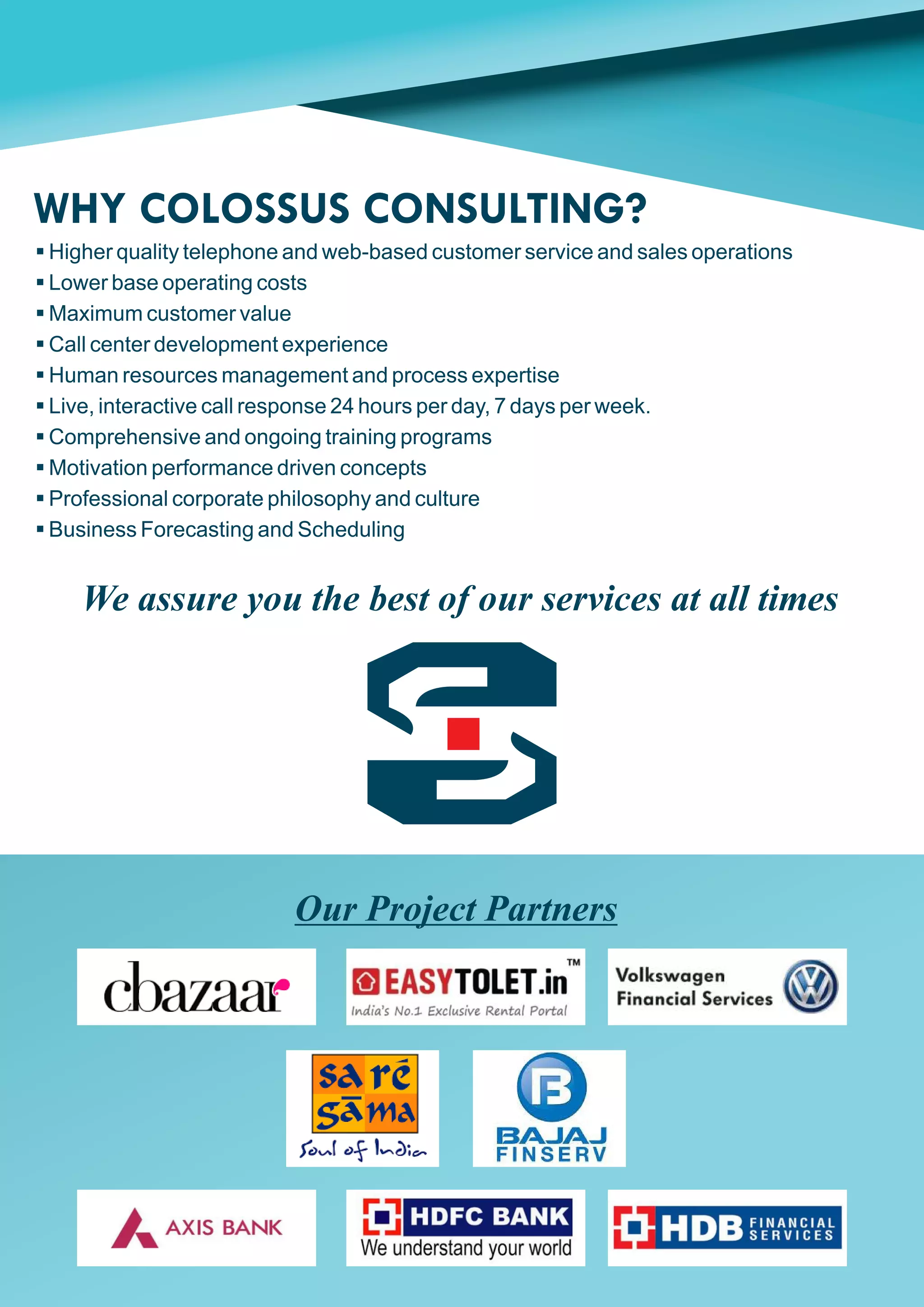 Colossus Consulting- Company Profile | PDF