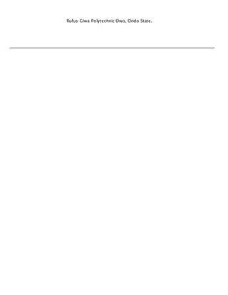 Dada Omotayo cv | PDF