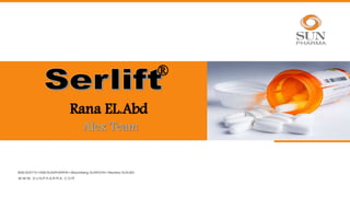 Serlift Sun pharma final | PPTX