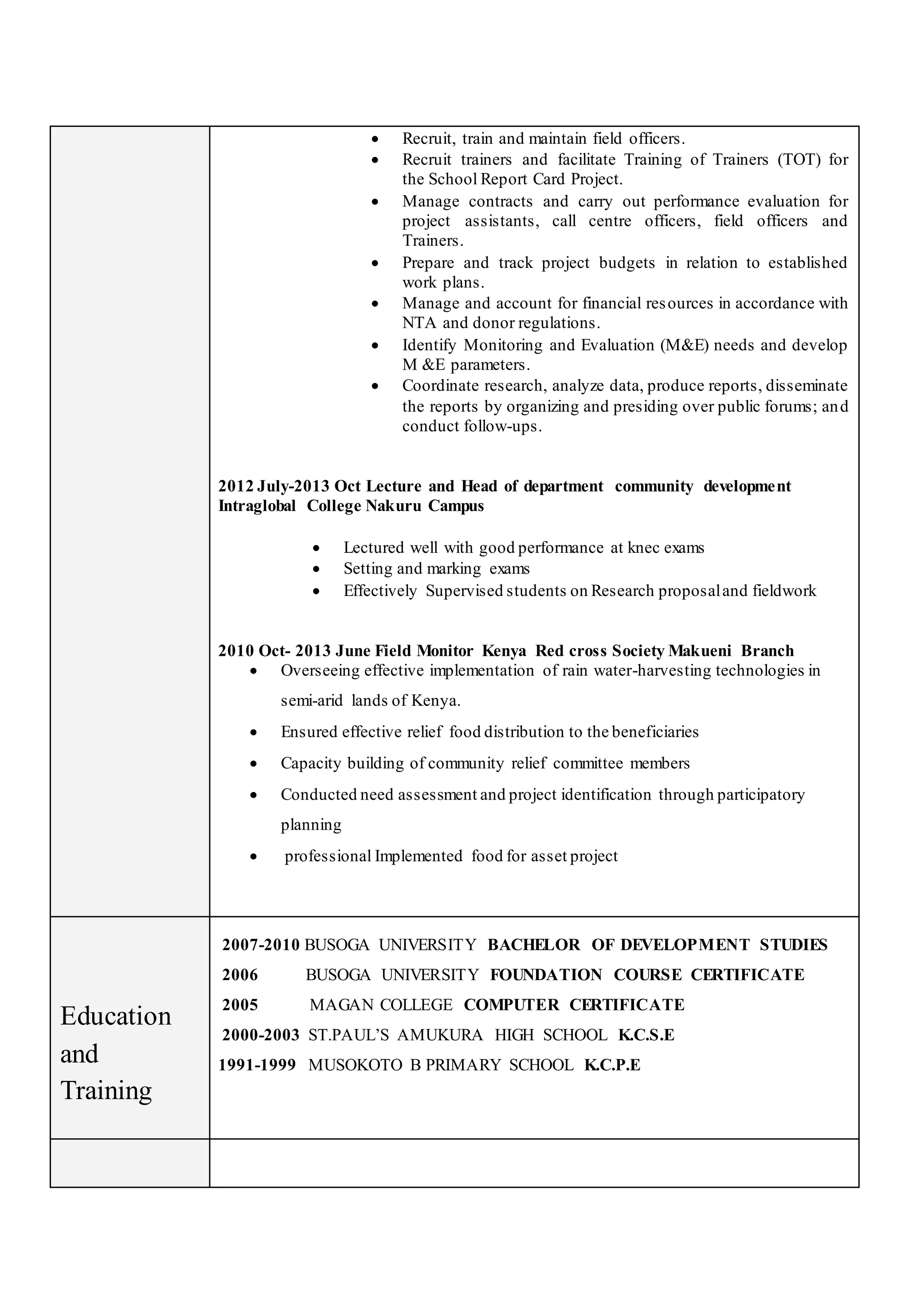 CURRICULUM VITAE | DOCX